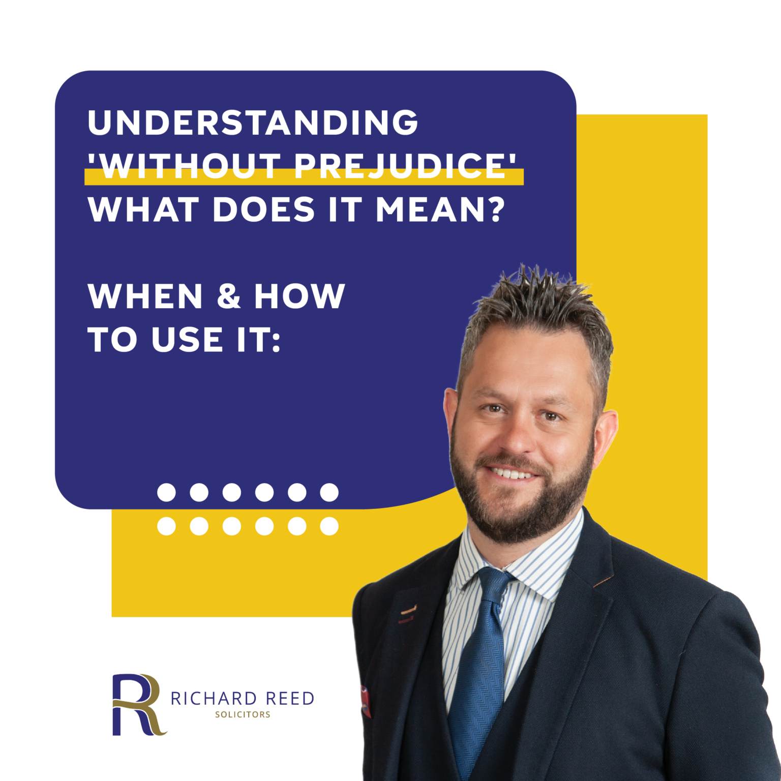Without prejudice – what is it and how does it affect you? - Richard ...
